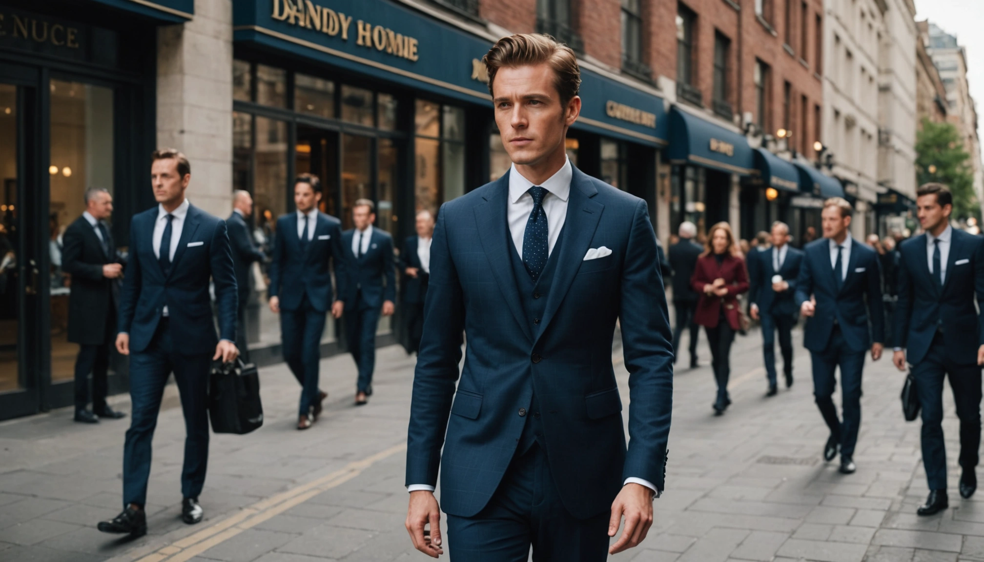 Dandy homme: Geheimnisse des modernen stilvollen Herrn